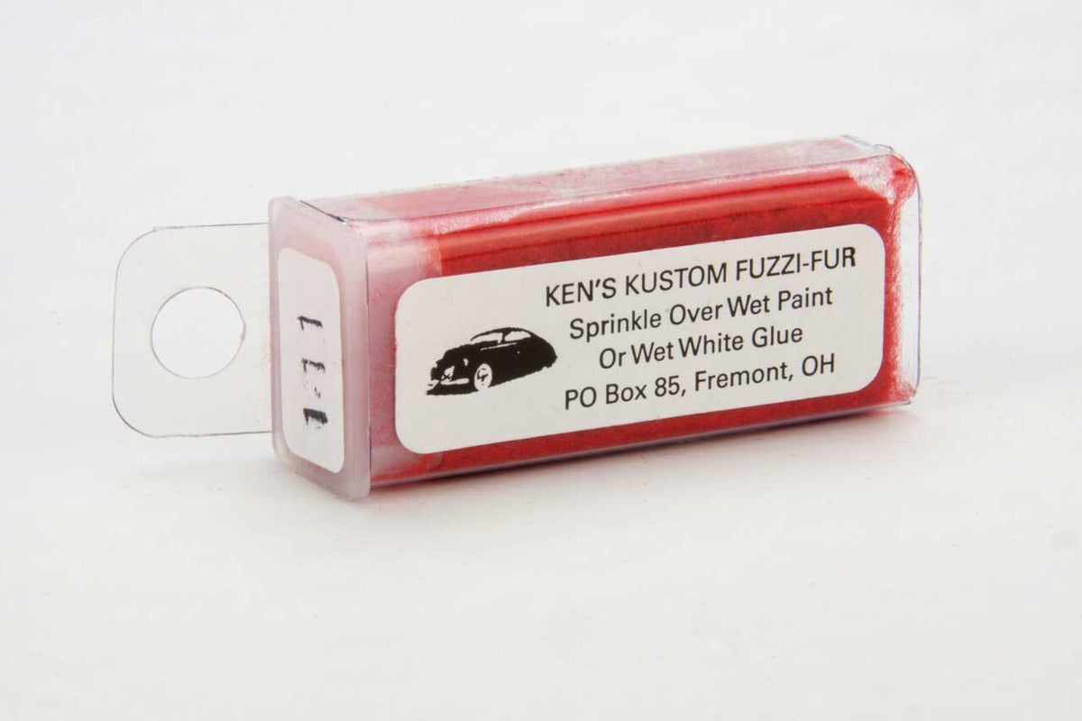 Ken's Kustom Fuzzy Fur - Bright Red