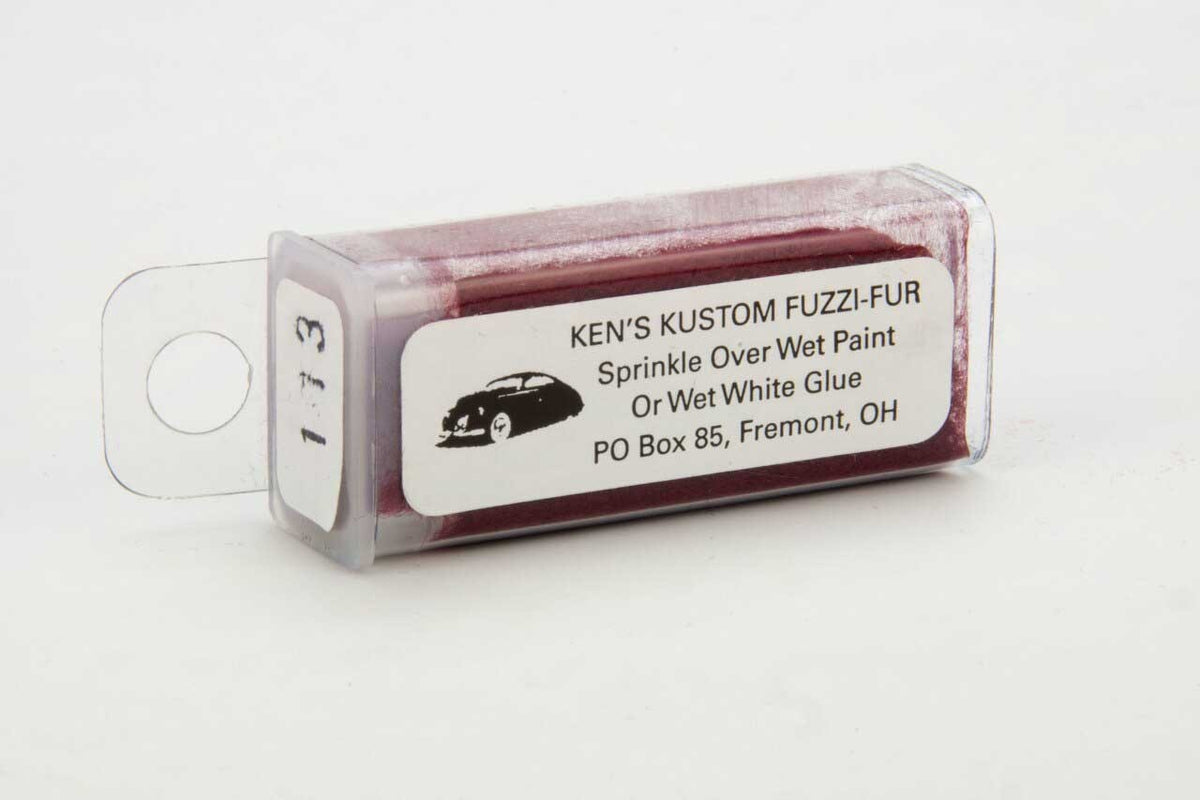Ken's Kustom Fuzzy Fur - Maroon