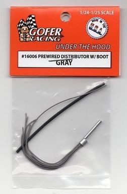 Gofer Racing Pre-wired Distributor with Boot - Gray