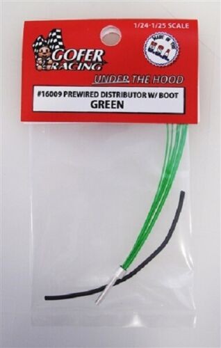 Gofer Racing Pre-wired Distributor with Boot - Green