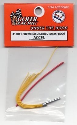 Gofer Racing Pre-wired Distributor with Boot - ACCL Yellow