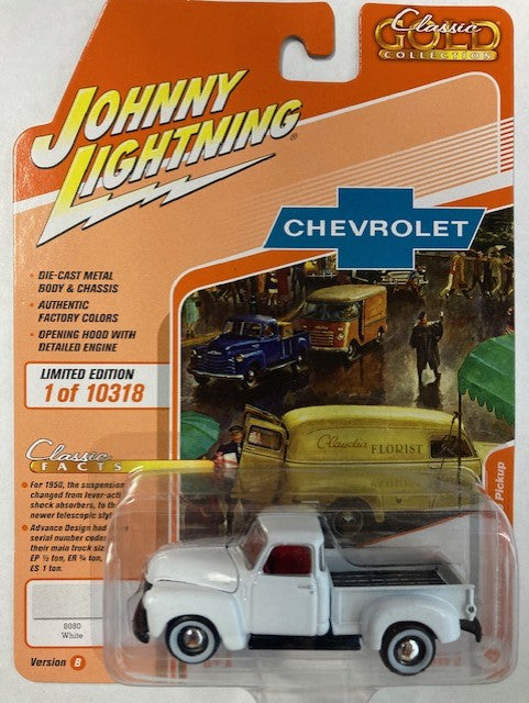 Johnny Lightning 1950 Chevrolet 3100 Pickup 2021 Release 3B - 1:64 Die