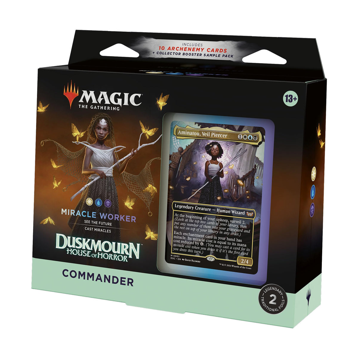 Magic: The Gathering Duskmourn: House of Horror Commander Deck - Mirac