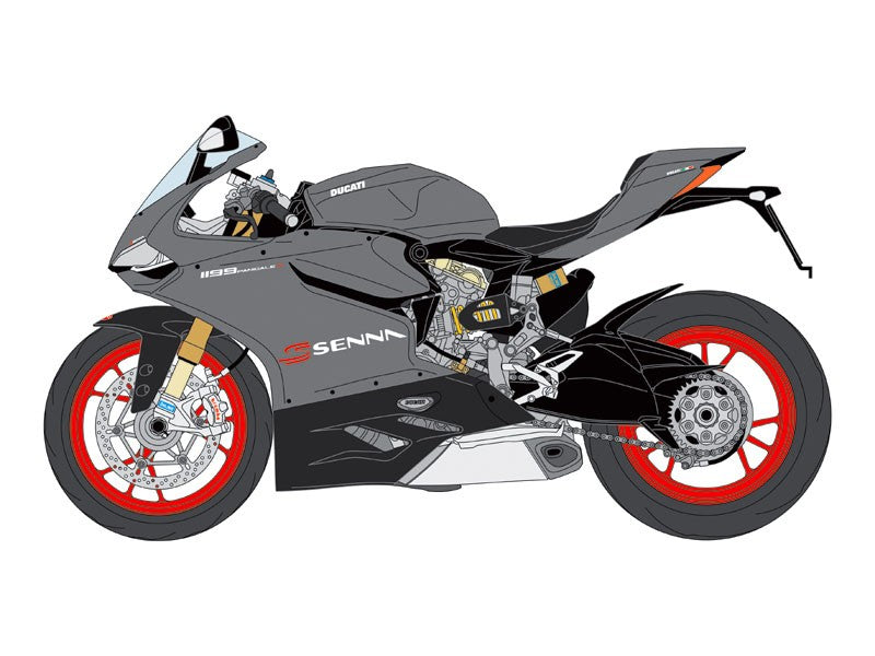 Blue Stuff DUCATI 1199 Panigale S / SENNA Decals - 1/12 Scale
